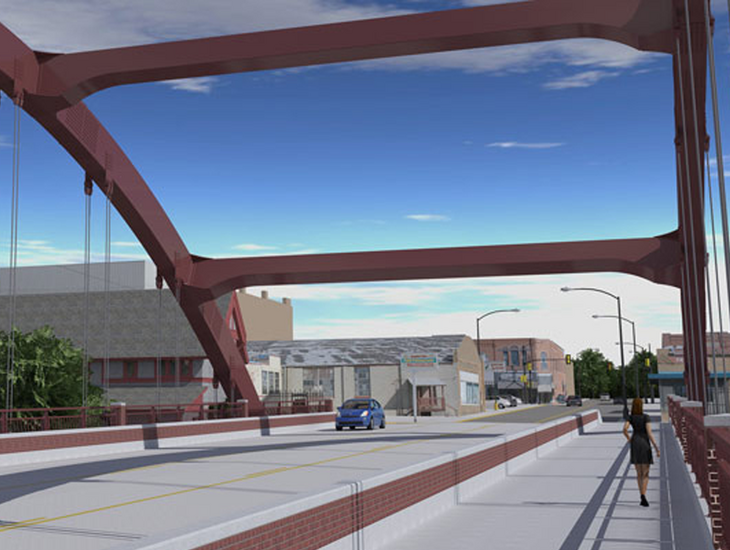 U.S. 65 (Oak Street) Bridge over the Iowa River - Iowa Falls ...