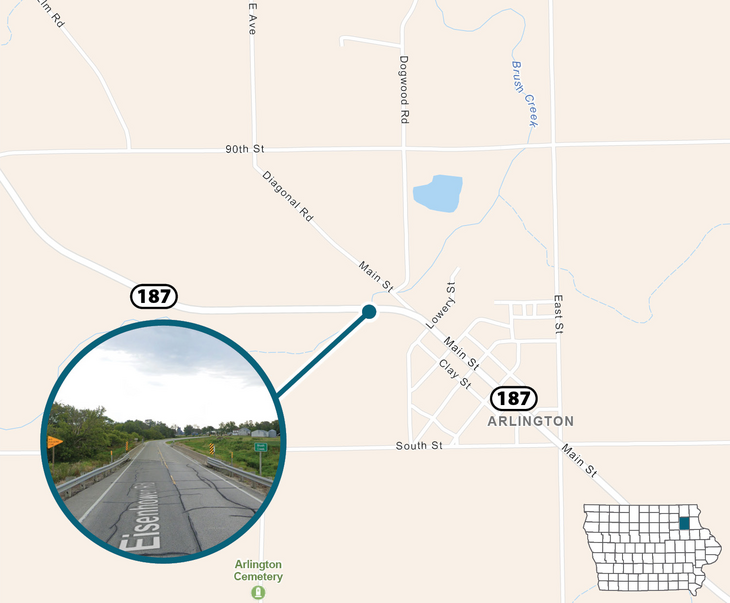 Tell us what you think about a proposed bridge replacement on Iowa 187 ...