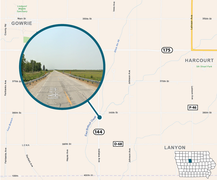 Tell us what you think about a proposed bridge replacement on Iowa 144 ...