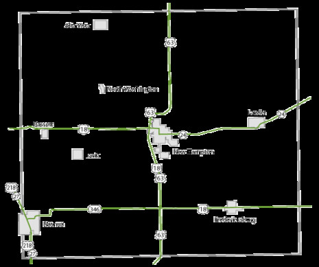 Chickasaw County Maps | Department of Transportation