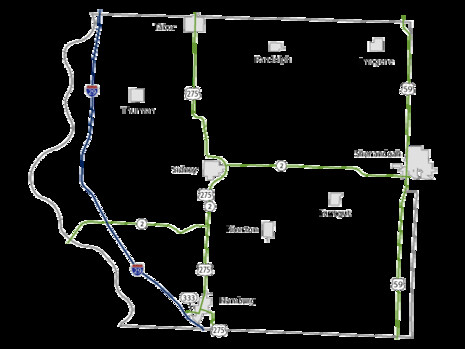 Fremont County Maps | Department of Transportation