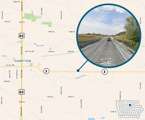 Tell us what you think about a proposed bridge replacement on Iowa 3 in ...