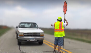 Print Flagger Training | Department of Transportation
